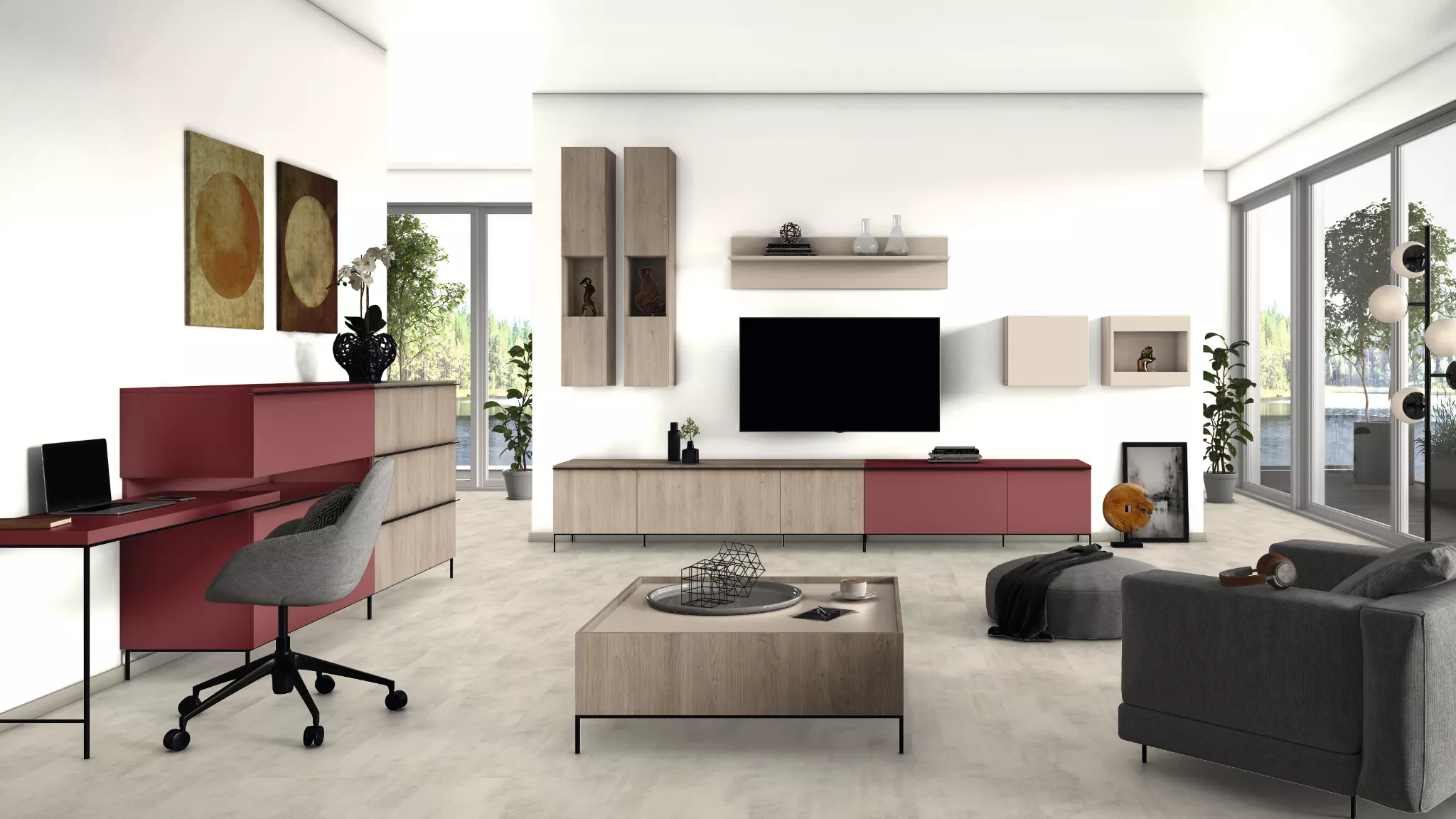 H3311 ST28 Дуб Кунео белёный